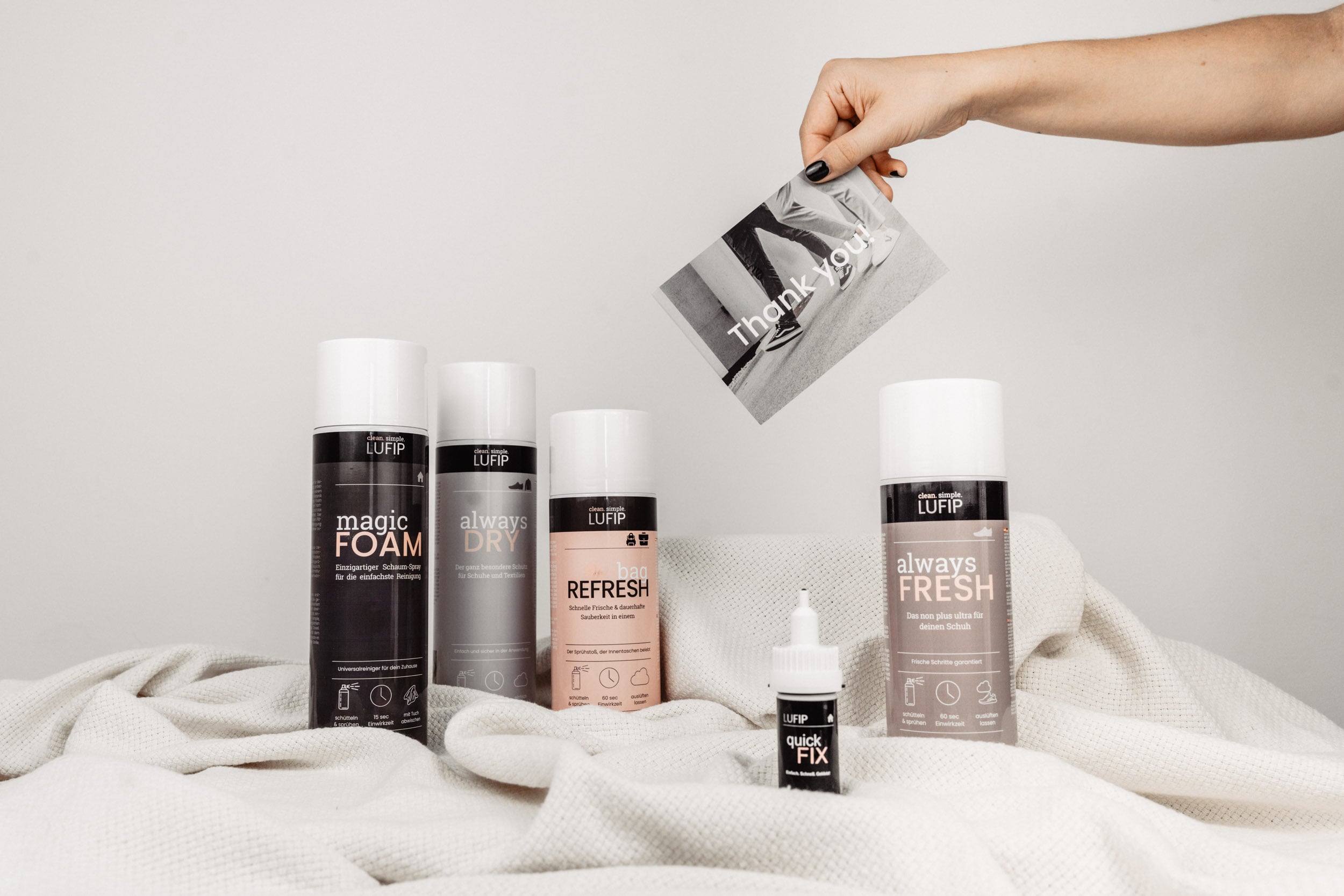 Bag Refresh | Frische und Hygiene für deine Handtaschen | LUFIP